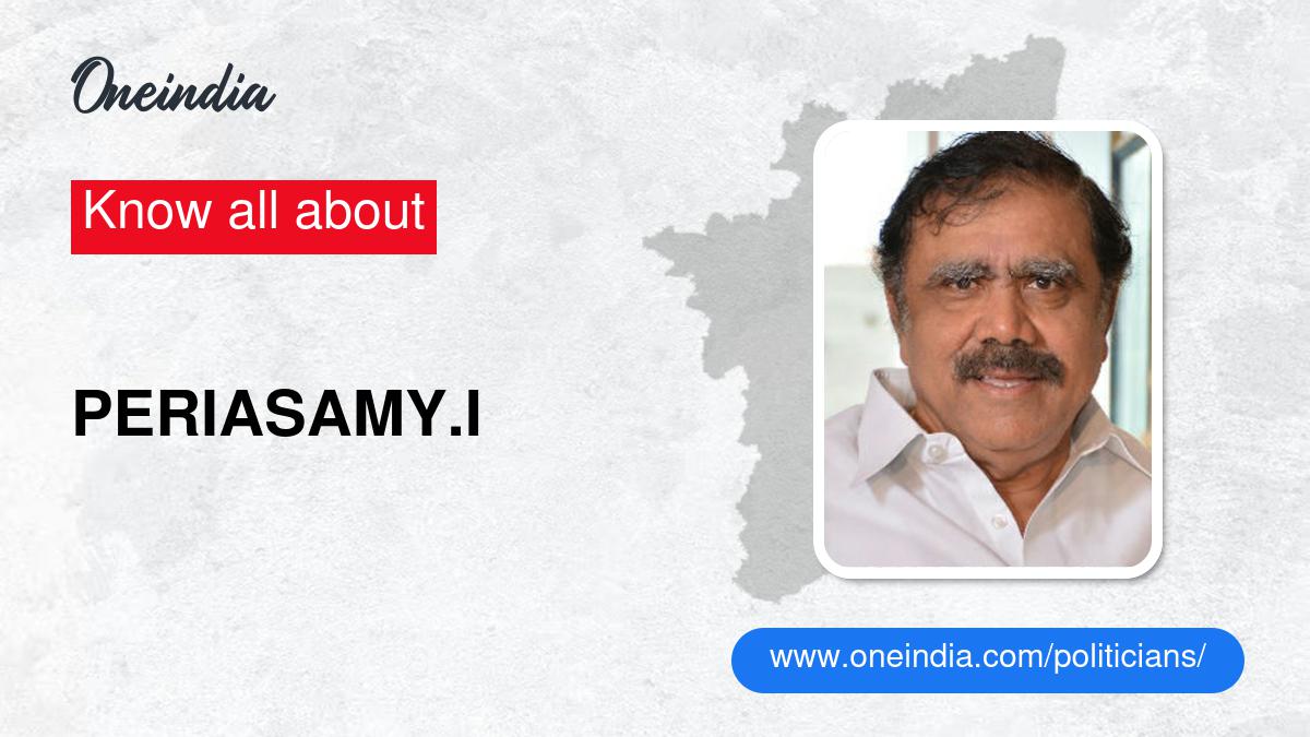 Periyasamy I.: Age, Biography, Education, Wife, Caste, Net Worth & More ...