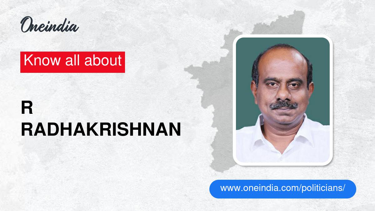 R Radhakrishnan: Age, Biography, Education, Wife, Caste, Net Worth ...