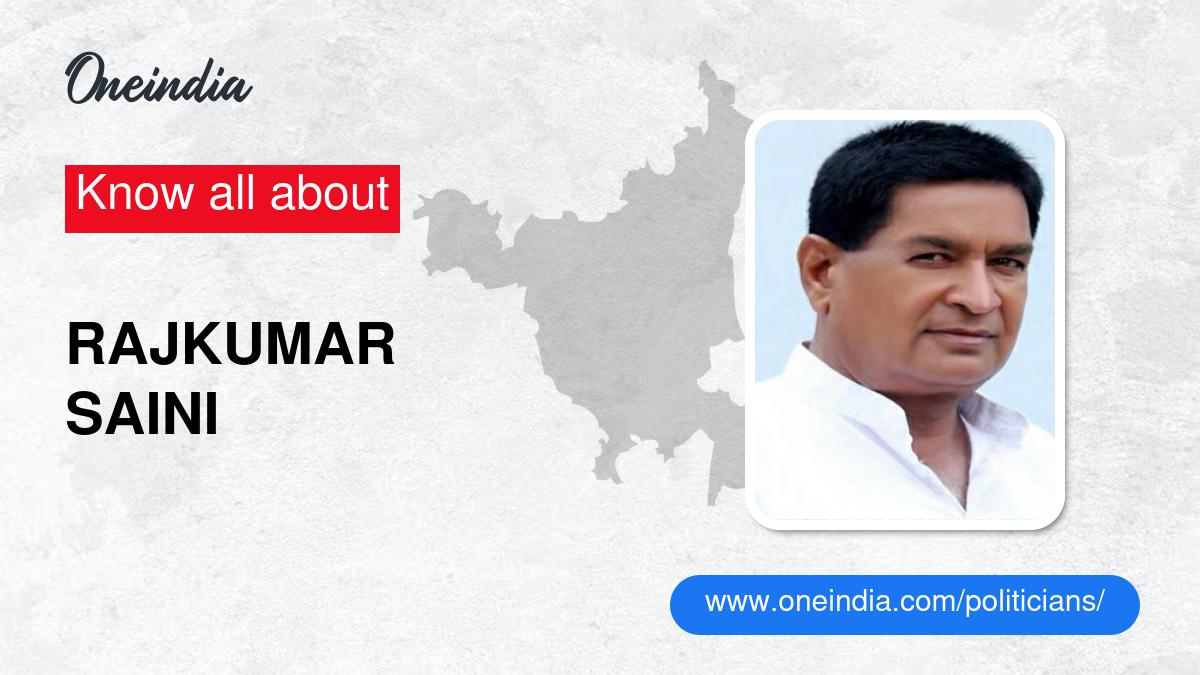 Rajkumar Saini: Age, Biography, Education, Wife, Caste, Net Worth ...