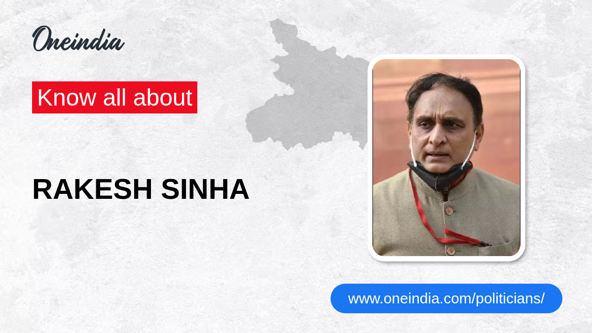 Rakesh Sinha: Age, Biography, Education, Wife, Caste, Net Worth & More ...