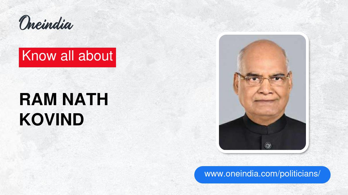 Ram Nath Kovind: Age, Biography, Education, Wife, Caste, Net Worth ...