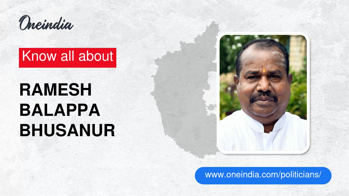 Ramesh Balappa Bhusanur: Age, Biography, Education, Wife, Caste, Net ...