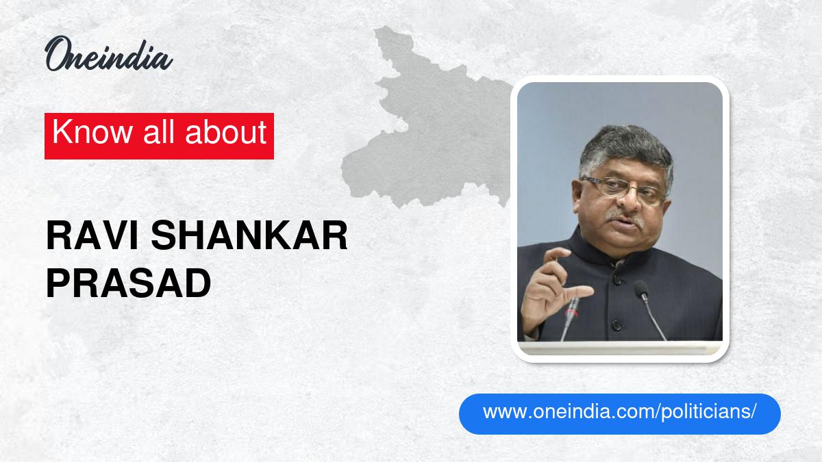 Ravi Shankar Prasad: Age, Biography, Education, Wife, Caste, Net Worth ...