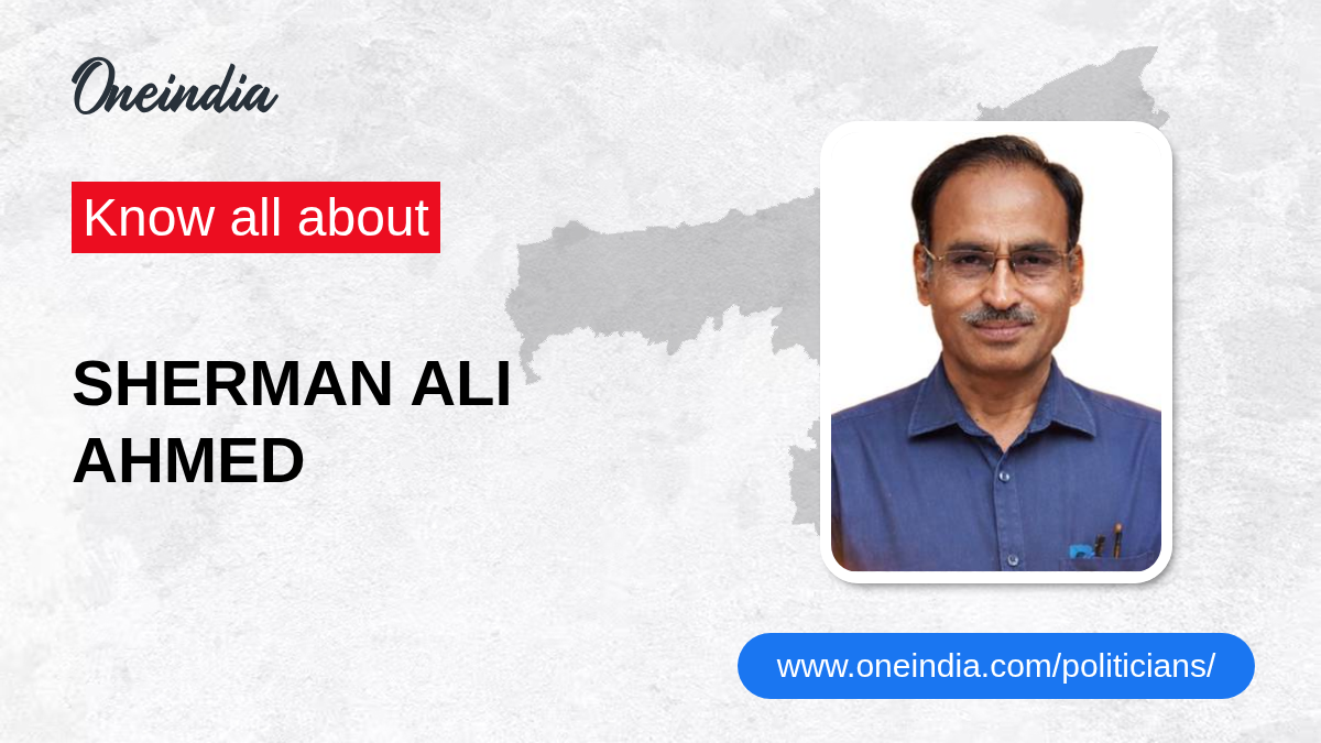 Sherman Ali Ahmed: Age, Biography, Education, Wife, Caste, Net Worth ...