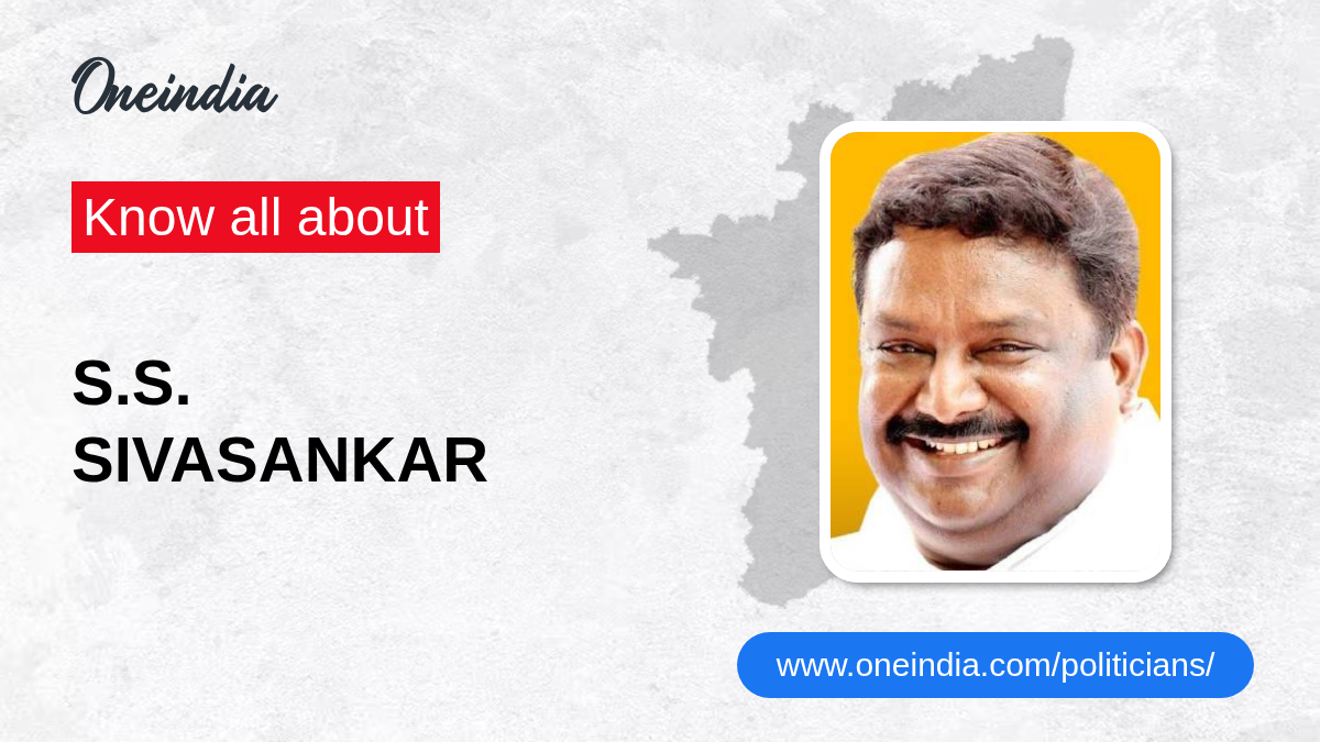 S. S. Sivasankar: Age, Biography, Education, Wife, Caste, Net Worth ...