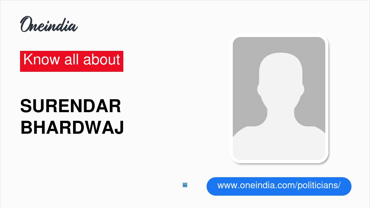 Surendar Bhardwaj: Age, Biography, Education, Wife, Caste, Net Worth ...