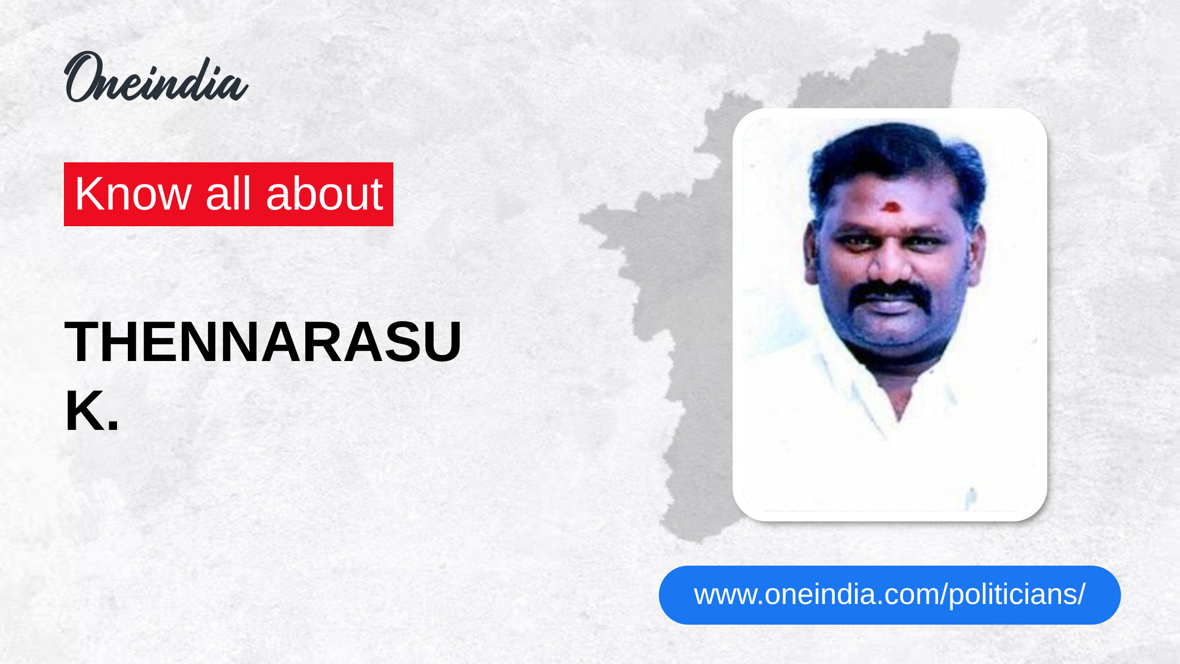 Thennarasu K.: Age, Biography, Education, Wife, Caste, Net Worth & More ...