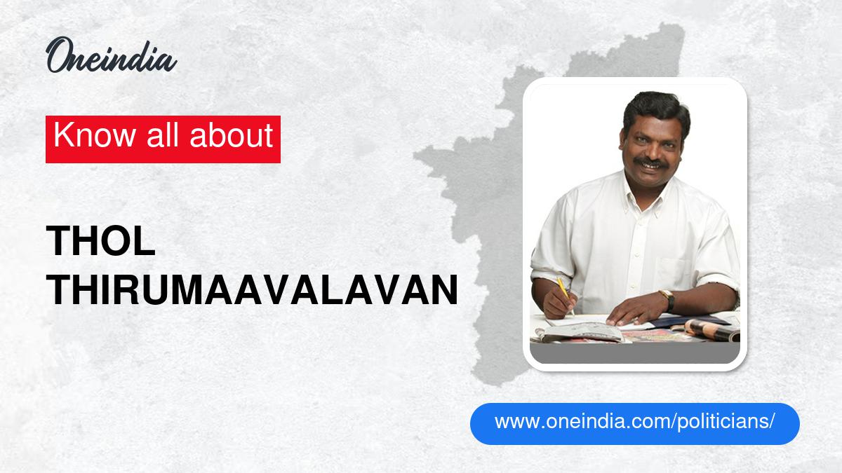 Thol Thirumavalavan: Age, Biography, Education, Wife, Caste, Net Worth ...