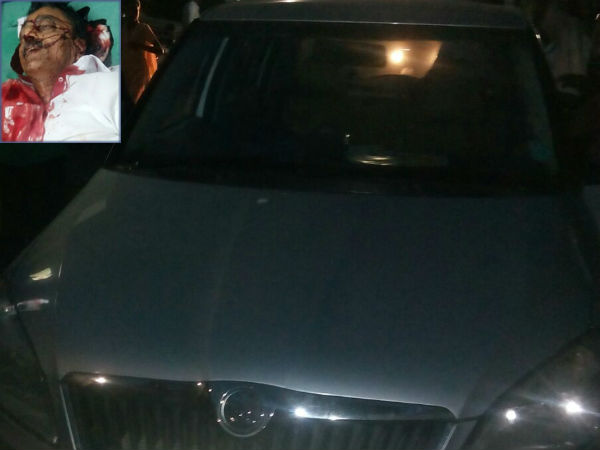 கோவில்பட்டியில் மாஜி எம்.பி. ராஜேந்திரன் துப்பாக்கி குண்டுகள் பாய்ந்த ...