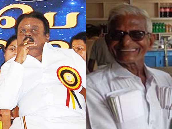 விஜயகாந்தின் முடிவுக்கு நான்தான் காரணம்... சொல்வது டிராபிக் ராமசாமி ...