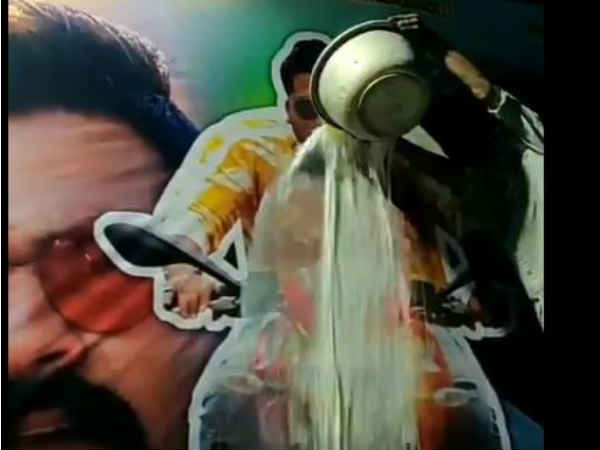 ஆரம்பிச்சிட்டாங்க சிம்பு ரசிகர்கள்.. கட்அவுட்டுக்கு அண்டா நிறைய ...