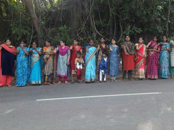 பெண்களின் சுவர்.. கேரளாவில் 620 கிமீக்கு 10 லட்சம் பெண்கள் கலந்து கொண்ட ...