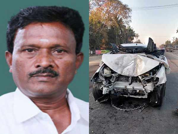 காரில் செல்வோர் கவனத்திற்கு.. அதிமுக எம்பி ராஜேந்திரன் சாலை விபத்தில் ...