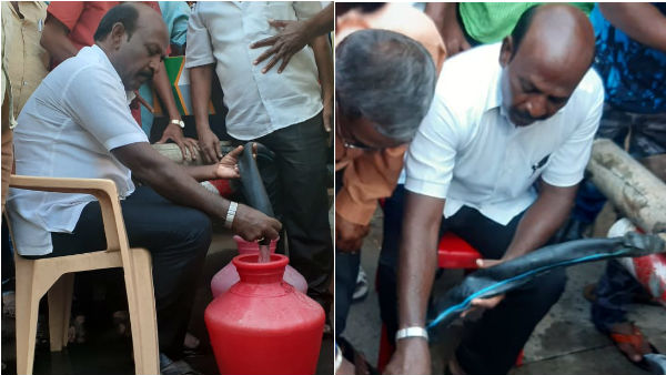 சைதாப்பேட்டை தெருவில்.. ஸ்டூலை இழுத்து போட்டு.. மக்களுக்கு வாட்டர் ...