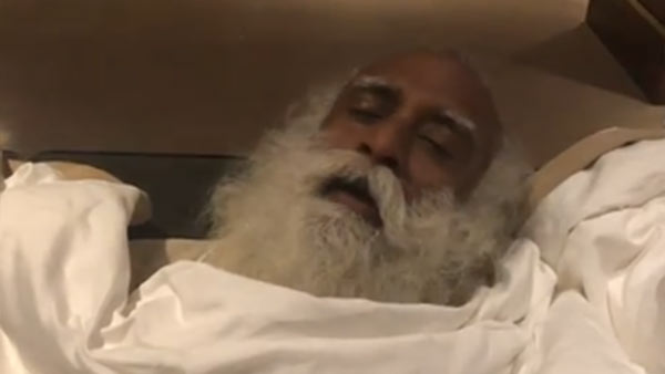 கலைந்த தலை.. தலைப்பாகை இல்லை.. சோர்வுடன் ஜக்கி வாசுதேவ்.. பரபரப்பை ...