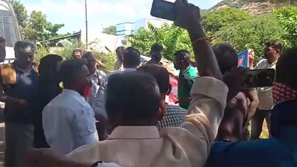 பாரி வள்ளலின் பறம்பு மலையை சிதைக்கும் கல்குவாரிகள்- போராட்டம் நடத்திய ...