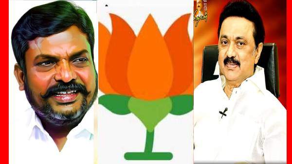 "புள்ளி" வெச்ச ஸ்டாலின்.. கோலம் போட்ட திருமாவளவன்.. இவ்வளவு இருக்கா ...