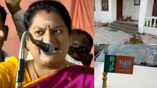 கீதா ஜீவனை மிரட்டிய மறுநாளே.. சசிகலா புஷ்பா வீட்டில் பரபர தாக்குதல்.. கார் உடைப்பு.. பதற்றம் ...