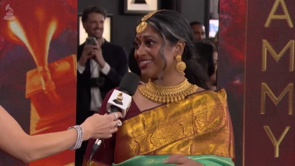 அமெரிக்காவில் கிராமிய விருது வழங்கும் விழா.. காஞ்சிபுரம் பட்டுப் ...