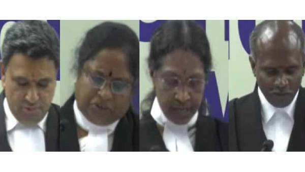 விக்டோரியா கவுரி உட்பட சென்னை உயர்நீதிமன்றத்தின் 5 கூடுதல் நீதிபதிகள் பொறுப்பேற்பு- யார் யார் ...