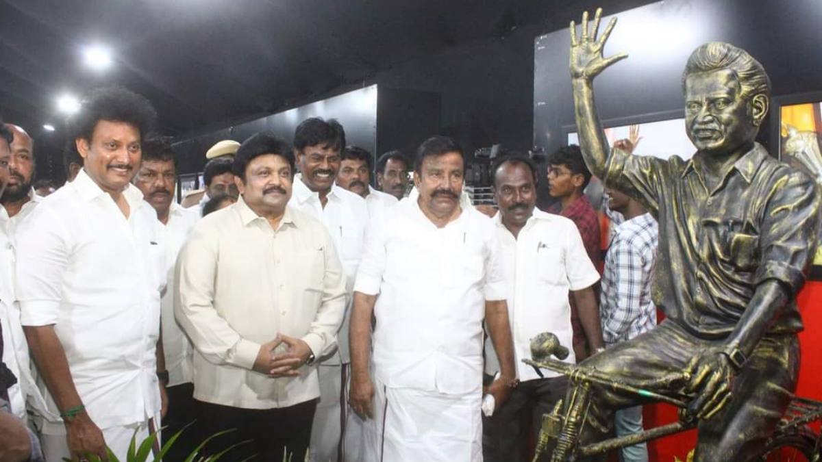 ஸ்டாலினுக்காக திருச்சிக்கு ஓடோடி வந்த நடிகர் பிரபு! புகைப்படக் ...