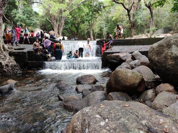 களக்காட்டு தலையணை நீர்வீழ்ச்சியில் அதிகரித்த நீர்வரத்து.. மருத்துவ ...