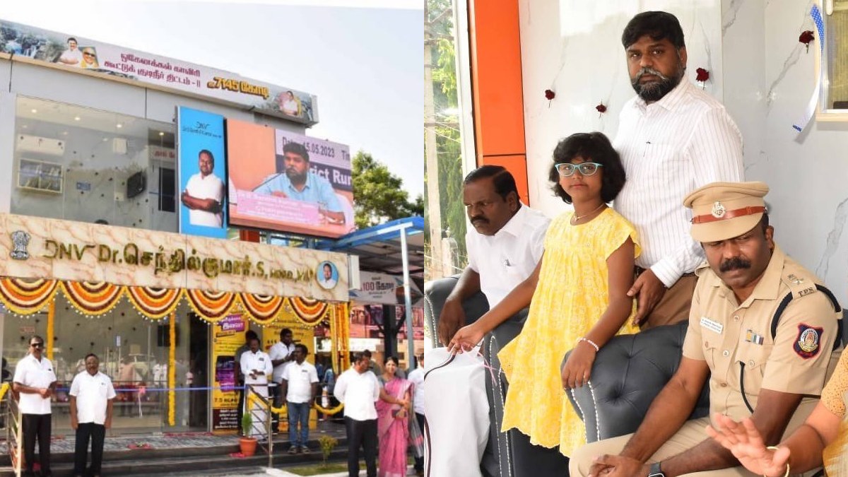 உலகிலேயே முதல்முறை! எல்லாமே ஹைடெக்! ஜில்ஜில் தர்மபுரி! மாற்றி யோசித்த செந்தில்குமார் எம்.பி ...