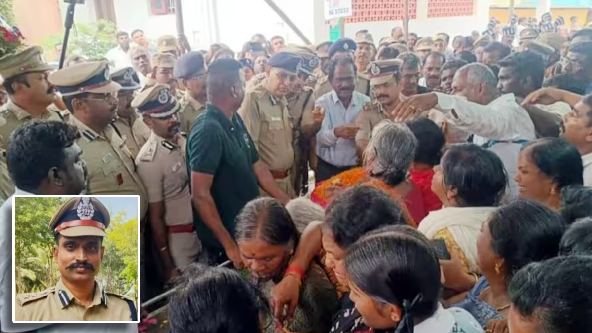 டிஐஜி விஜயகுமார் உடலைப்பார்த்து கதறிய தாய்.. கலங்கிய டிஜிபி சங்கர் ...