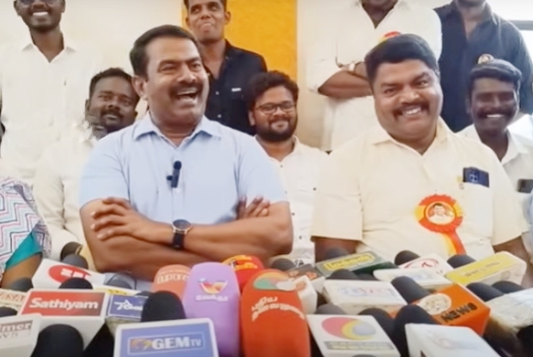 நாகப்பாவை கடத்துன வீரப்பனுக்கு நயன்தாராவை கடத்த தெரியாதா? அவரு எங்க ஆளு.. சீமான் பரபர பேச்சு ...