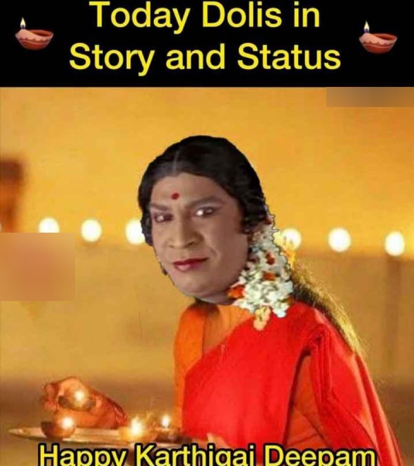 ஒழுங்கா அணையாம எரியணுமா? என்ன விளக்குகிட்ட எல்லாம் இவ பேசிட்டு இருக்கா ...