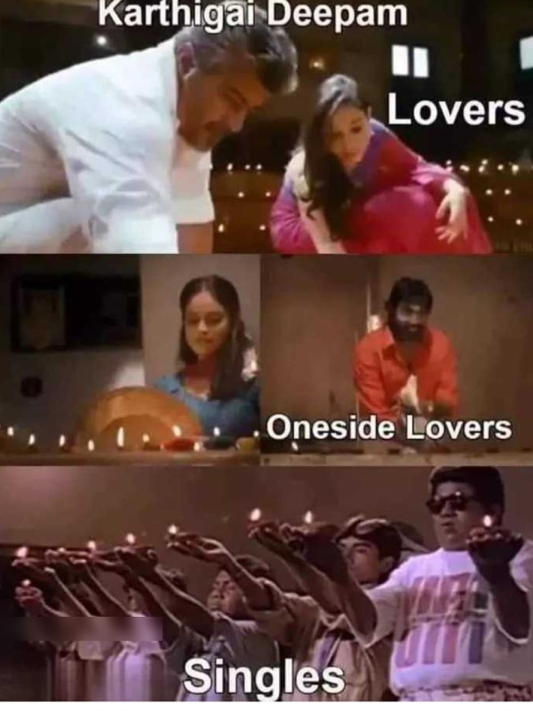 ஒழுங்கா அணையாம எரியணுமா? என்ன விளக்குகிட்ட எல்லாம் இவ பேசிட்டு இருக்கா ...