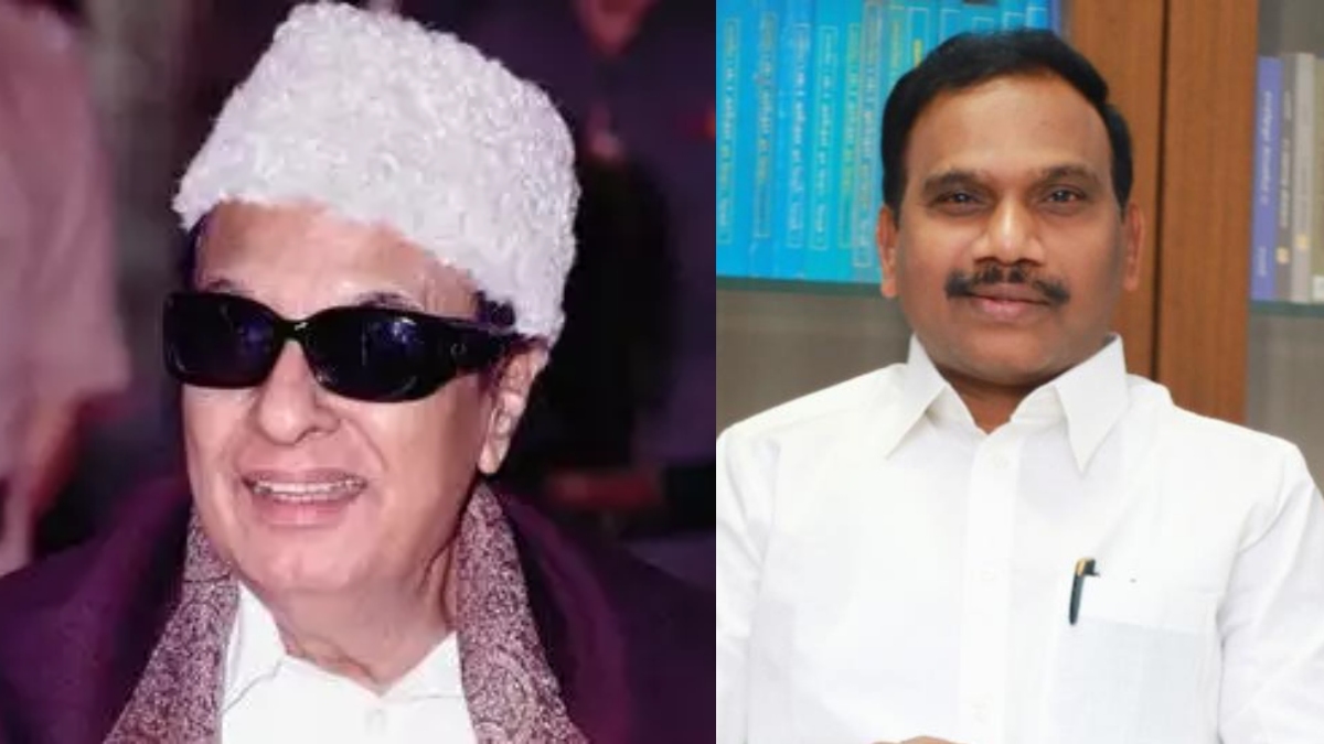 எம்ஜிஆர் குறித்து திமுக எம்பி ஆ ராசா சொன்ன அந்த வார்த்தை ...