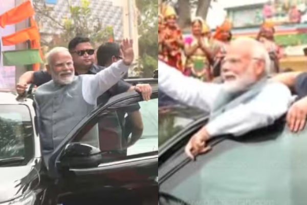 ரங்கநாதனை காண வந்த மோடி.. திரண்ட ஸ்ரீரங்கம்.. கார் கதவை திறந்து ...