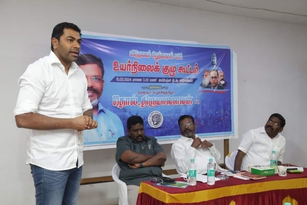 விசிக துணை பொதுச்செயலாளர் ஆனார் லாட்டரி மார்ட்டினின் மருமகன் ஆதவ் ...