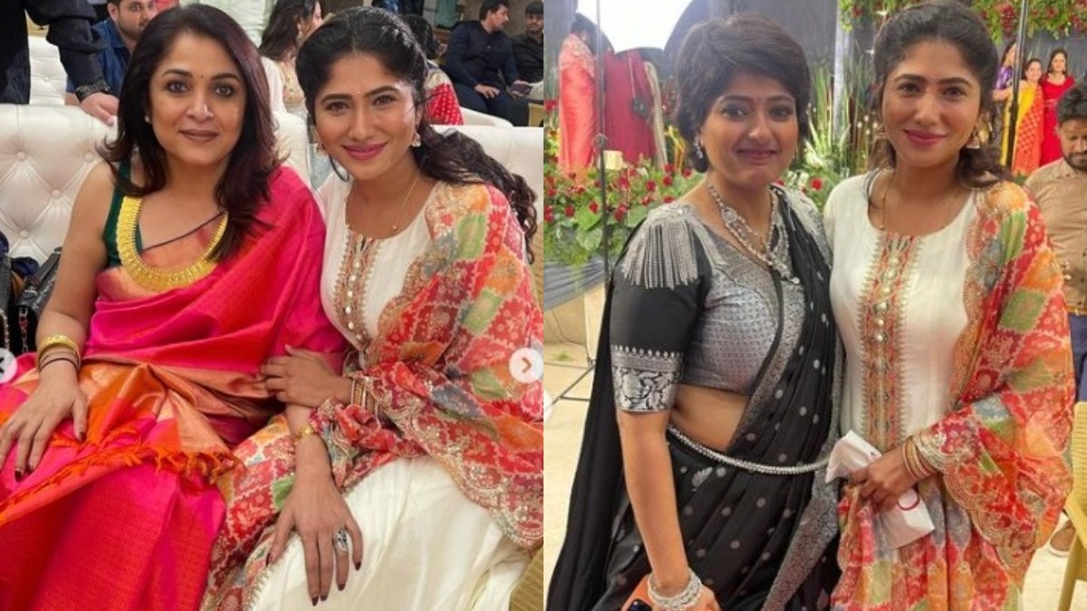 ஒரு பக்கம் ரம்யா கிருஷ்ணன்.. மறுபக்கம் காயத்ரி ரகுராம்... மாஸ் காட்டும் ...