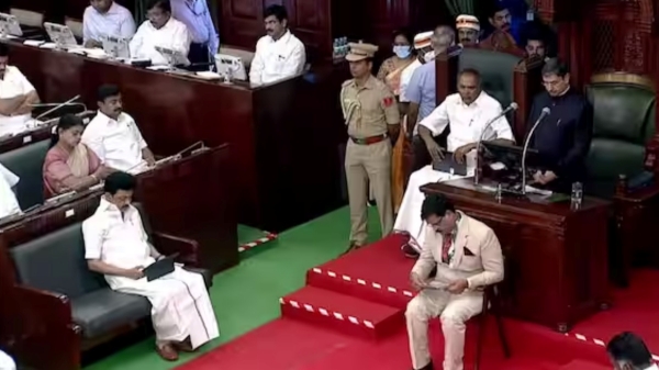 Tamil Nadu Assembly live:சபாநாயகரின் கோட்சே, சாவர்க்கர் வாரிசு ...