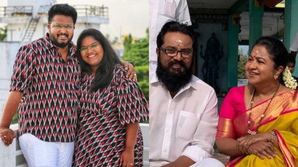 சரத்குமார் வீட்டில் இந்திரஜாவுக்கு ராஜ விருந்து.. தேர்தல் பிசியிலும் ...