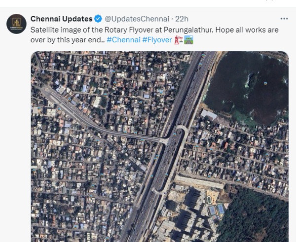 பெருங்களத்தூர் பக்கத்துல பாருங்க.. வெளியான சேட்டிலைட் இமேஜ் ...