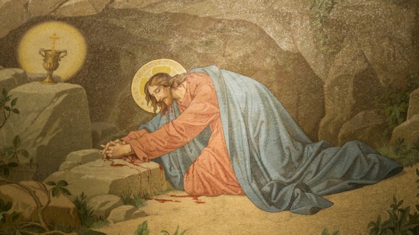 கெத்செமனே தோட்டத்தில் இயேசுவின் ஜெபம்... அவருடைய வியர்வை எப்படி ...