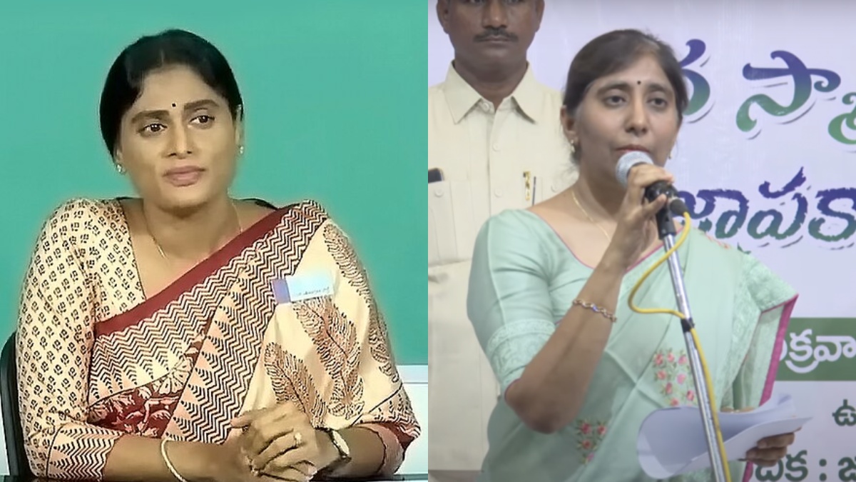 ஆந்திரா தேர்தல்: சிஎம் ஜெகன் அண்ணாவை அலறவிடும் இன்னொரு தங்கை! காங்கிரஸ் ...