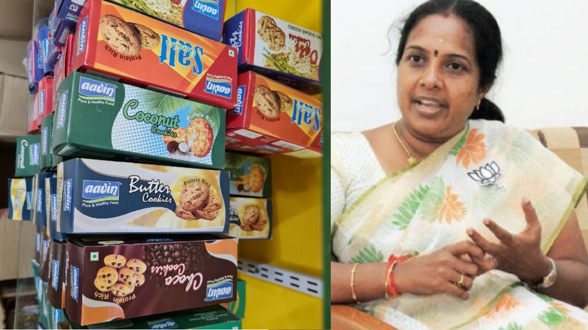 கோபிச்செட்டிபாளையத்தில் காலாவதியான ஆவின் பிஸ்கட்! பாஜக எம்எல்ஏ வானதி ...