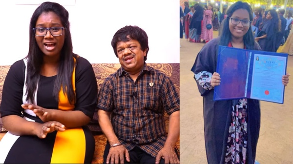 +2 தேர்வில் நடிகர் கிங்காங் பொண்ணு பெற்ற மதிப்பெண் இவ்வளவா? தந்தையின் கனவை நினைவாக்கிய மகள் ...