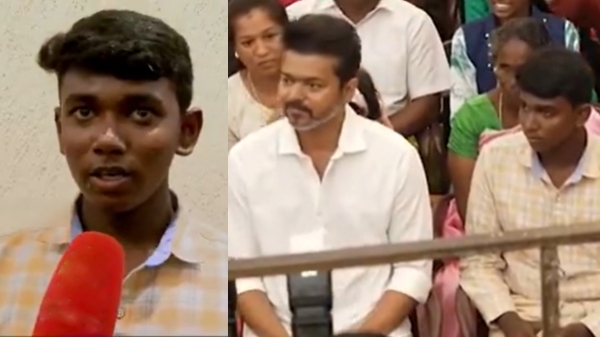 இப்பவே இப்படி.. விஜய் சார் முதலமைச்சர் ஆனால்? நெகிழ்ந்து பேசிய நாங்குநேரி சின்னத்துரை | Vijay ...