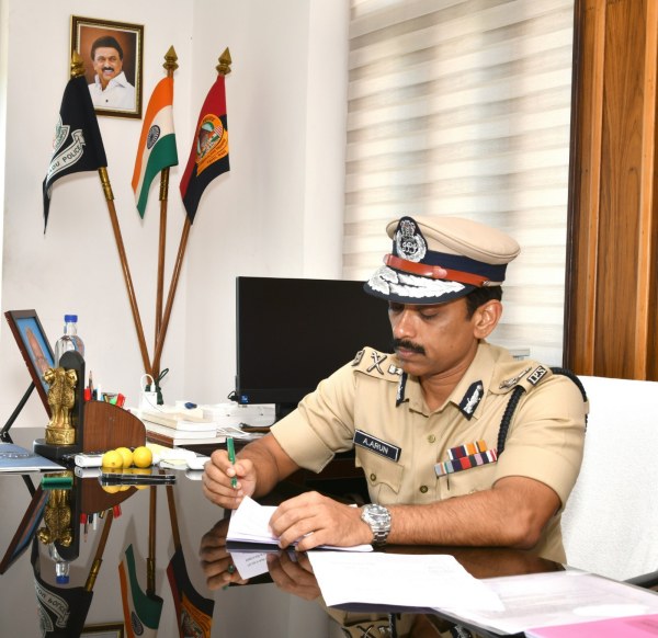சென்னை மாநகரின் புதிய போலீஸ் கமிஷனர் அருண் ஐபிஎஸ்.. சட்டம் ஒழுங்கில் ...