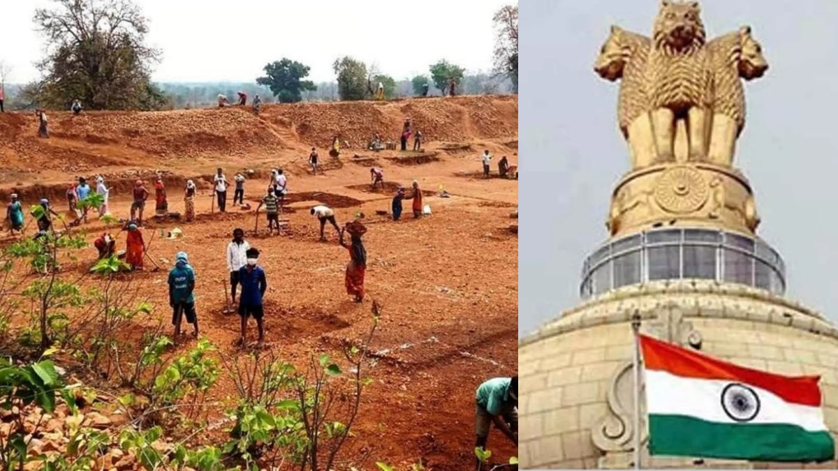 100 நாள் வேலை திட்டம்.. தமிழ்நாடு சில்லு சில்லாக நொறுங்கிடுச்சே ...