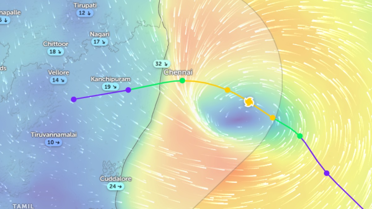 கியரை மாற்றிய பெஞ்சல் புயல்.. வேகம் கூடுது! தற்போது புயல் எந்த இடத்தில் ...