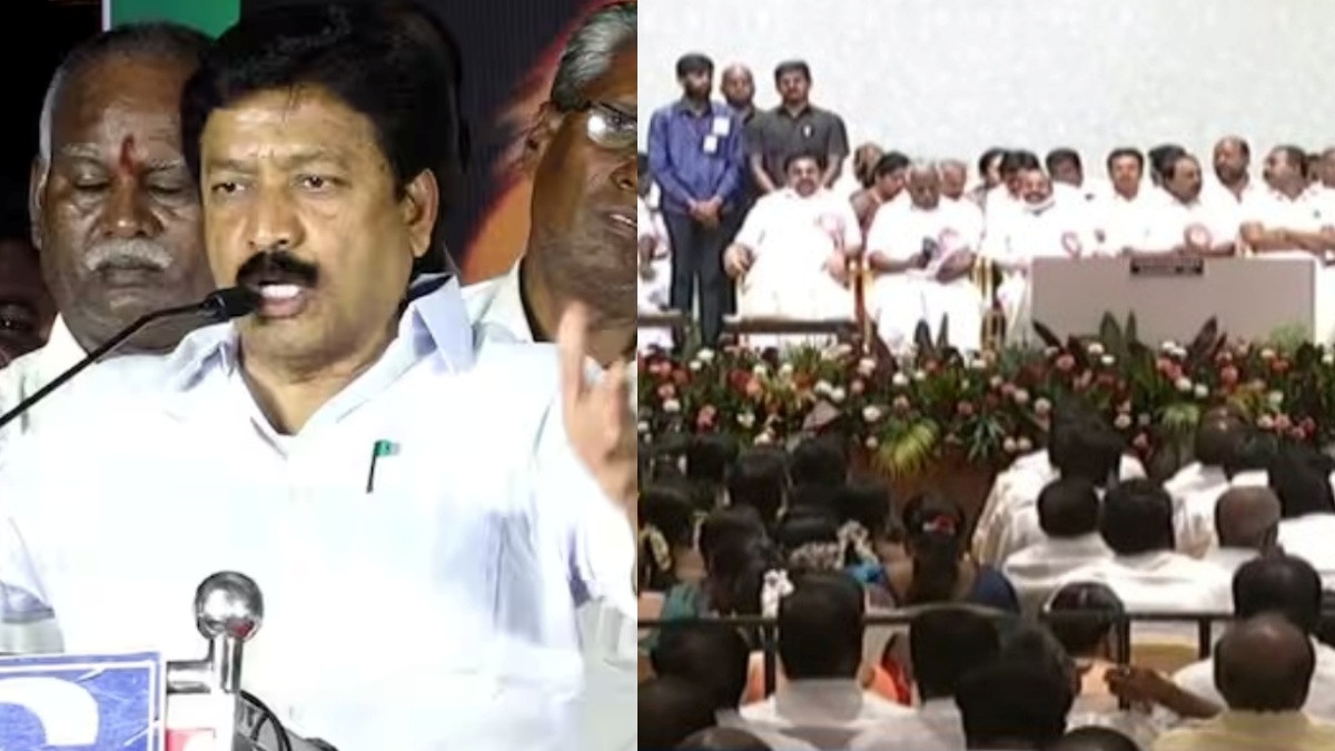 அதிமுக யாருடன் கூட்டணி? பொதுக்குழுவில் எடப்பாடி முன் சொன்ன சிவி ...