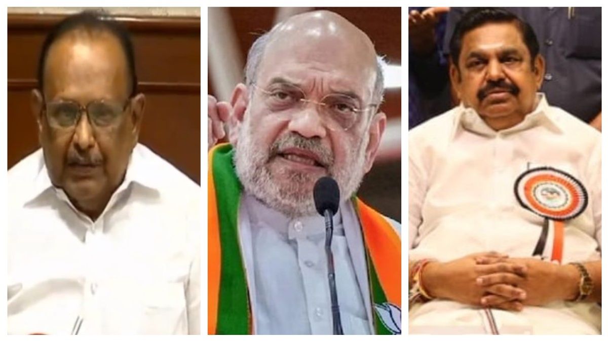 அமித்ஷா விவகாரம்- பதுங்கு குழி பழனிசாமி அமைதியோ அமைதி.. எடப்பாடி மீது ...