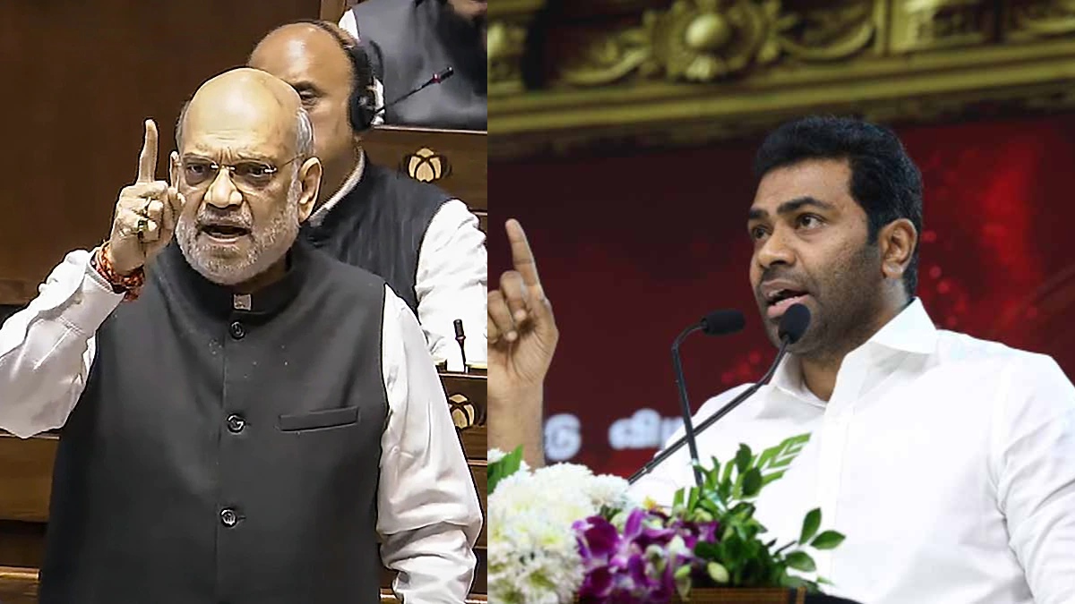 ‘உங்க அமைச்சர் பதவிக்கு காரணமே அம்பேத்கர் தான்’.. அமித்ஷாவுக்கு ஆதவ் ...