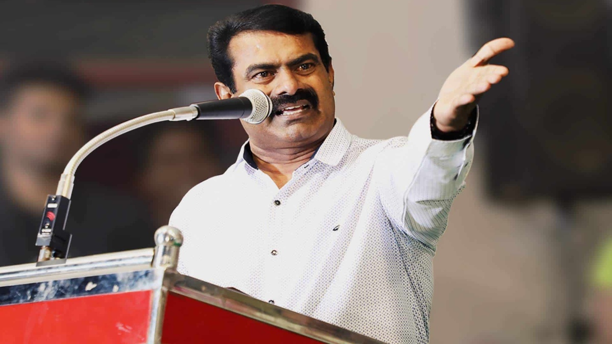 Seeman Periyar Issue:பெரியார் தொண்டர்கள் மீது வெடிகுண்டுகளை வீசுவேன்.. ஈரோடு பிரசாரத்தில் சீமான் ...